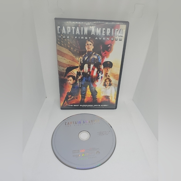 Media | Captain America The First Avenger Dvd 211 | Poshmark